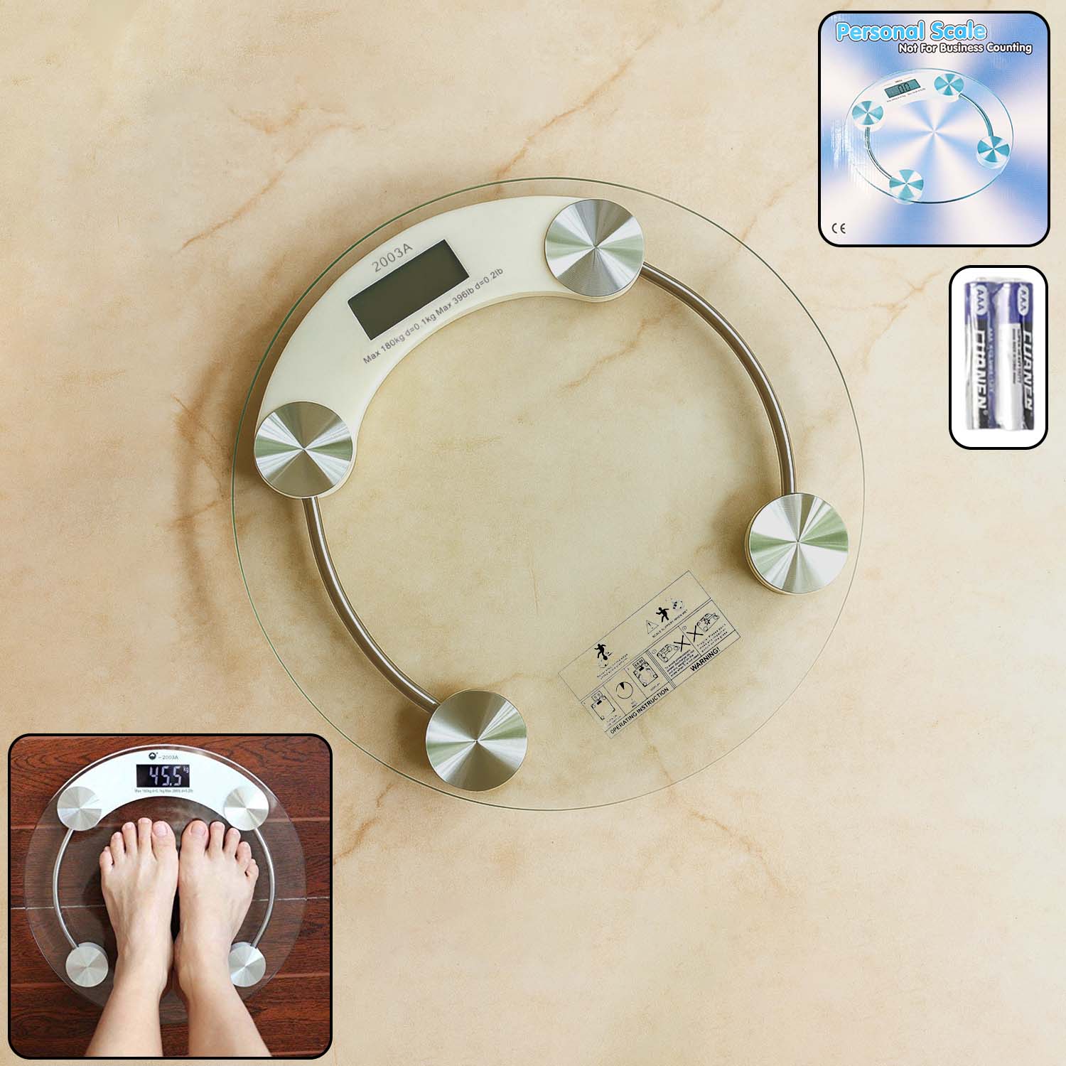 Digital Personal Body Weight Scale (1 Pc) – Villager Store